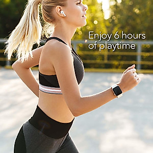 Dartwood Active True Wireless Noise-Canceling Earbuds - Dartpods+ Portable Splashproof Immersive Sound Earphones with Bluetooth Connectivity