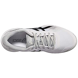 ASICS Women's Gel-Game 8 Tennis Shoes, 8.5, White/Black