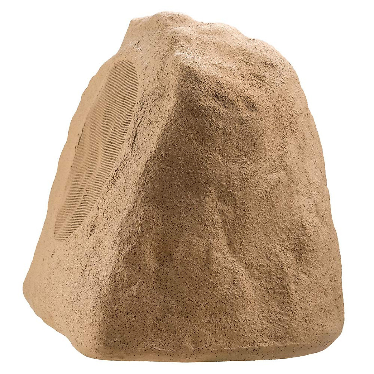 OSD Audio 8" Wireless Bluetooth Outdoor Rock Speaker Sandstone Canyon Brown Pair IP67 Power Supply BTR805