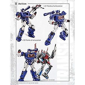 Transformers Soundwave Ravage Figure Model Kit – Cybertron Easy to Assemble 3D Articulated Action Pre Painted Collectible Series Toys Hobby 08112