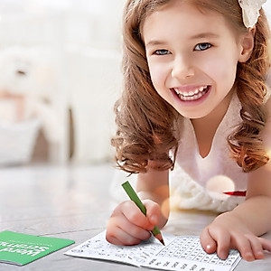 Hungdao 48 Pcs Mini Activity Books for Boys and Girls, Fun and Games, Challenging Activities Include Mazes, Word Scramble and More Bulk Gifts for Students Party Classroom