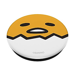 Gudetama Lazy Egg Open Face PopSockets Stand for Smartphones and Tablets PopSockets PopGrip: Swappable Grip for Phones & Tablets