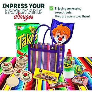 10 Mini Mercado Favor Bags - Mexican Mesh Market Tote Bag Pack - Fiesta Goodie Treat Bag - Mexican Party Candy Gift Bag - Bolsas Bolsitas Mexicanas Para Dulces -Dulceros Morrales Morralitos Mexicanos