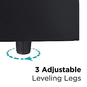 BLACK+DECKER Wine Cooler 8 Bottle, Wine Fridge Thermoelectric with Mirrored Front, Freestanding Wine Cooler Refrigerator & LED Display, BD60326