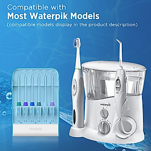 Replacement Tips for Waterpik Water Flosser (6 Orthodontic Tips)
