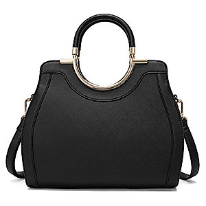 LJOSEIND Women’s Handbags Designer Purses Satchel Totes Structured Shoulder Bags