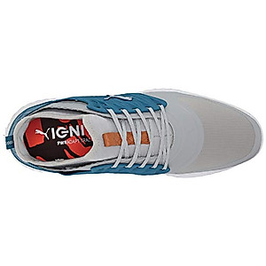 Puma Men's Ignite Pwradapt Caged Golf Shoe, High Rise-Puma Silver-Digi-Blue, 11.5