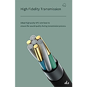 Keephifi in Ear Monitors HZSOUND Bell Rhyme Wired Earphones,15mm Driver Unit HiFi Earbuds with Clear Sound Headset,HiFi Bass Noise-Isolating Headphone for Music,Game,Sport,Audiophile(with mic)…