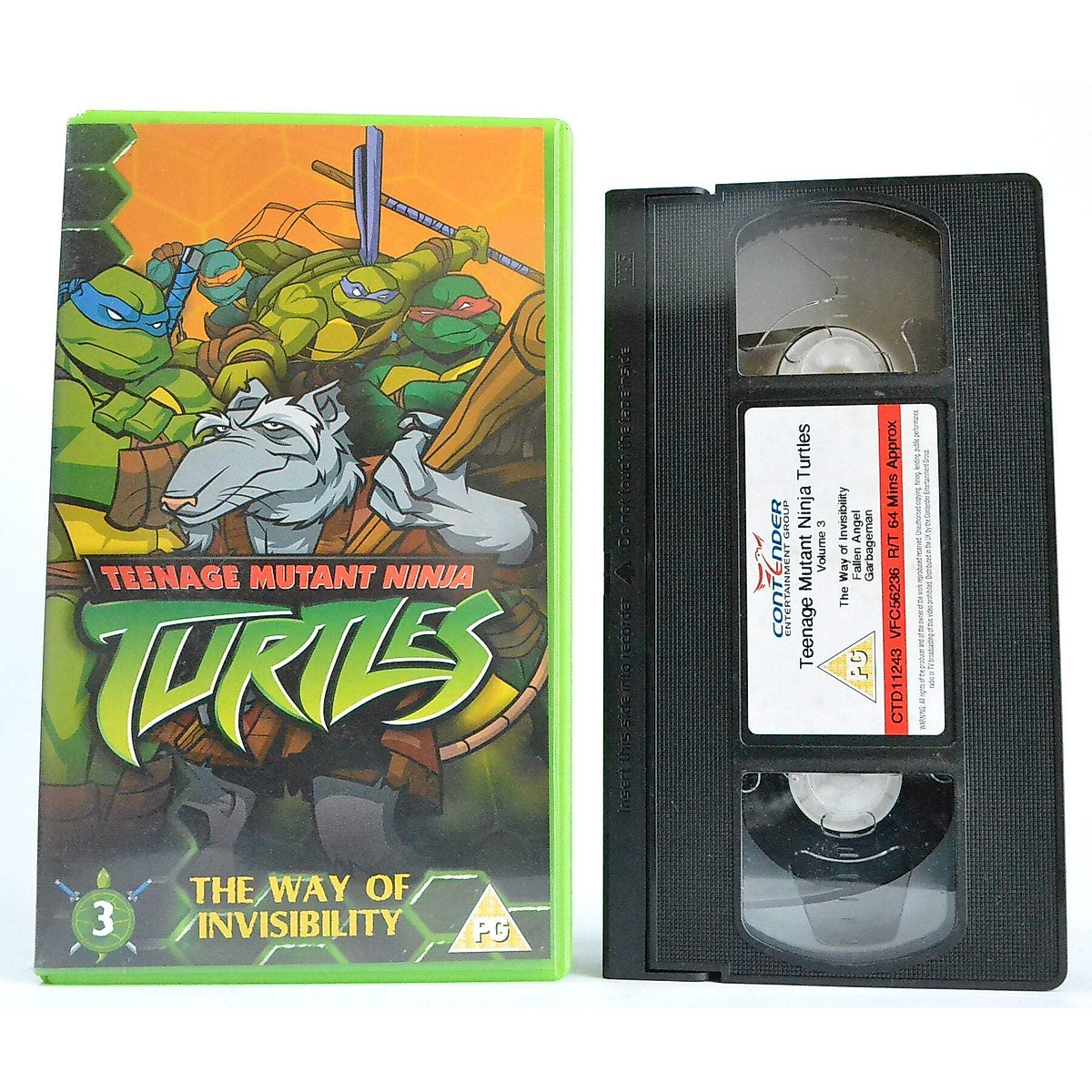 Teenage Mutant “Ninja” Turtles [Animation] Way Of Invisibility - Kid’s PG - VHS