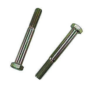 3/8"-16 X 5-1/2" Zinc Yellow-Chromate Grade 8 Hex Head Bolt (Quantity of 1)