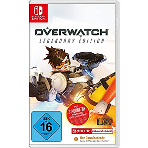 Overwatch Legendary Edition - [Nintendo Switch] (NO PHYSICAL GAME or CARTRIDGE INCLUDED IN BOX)(ONLY INCLUDES DOWNLOAD CODE IN BOX)