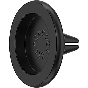 PopSockets: MagSafe Car Mount, Magnetic Phone Holder for Car, Phone Mount for Car, V2 – Black