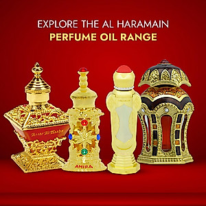 Al Haramain Tanasuk Perfume Oil - 12 ml | Unisex Amber Vanilla Attar Oil | Concentrated Fragrance