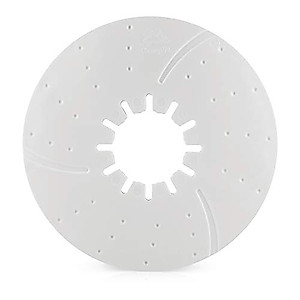 Camp'N Fifth Wheel Hitch Lube Plate - 10" Ultra Low Friction Lube Disc (White)