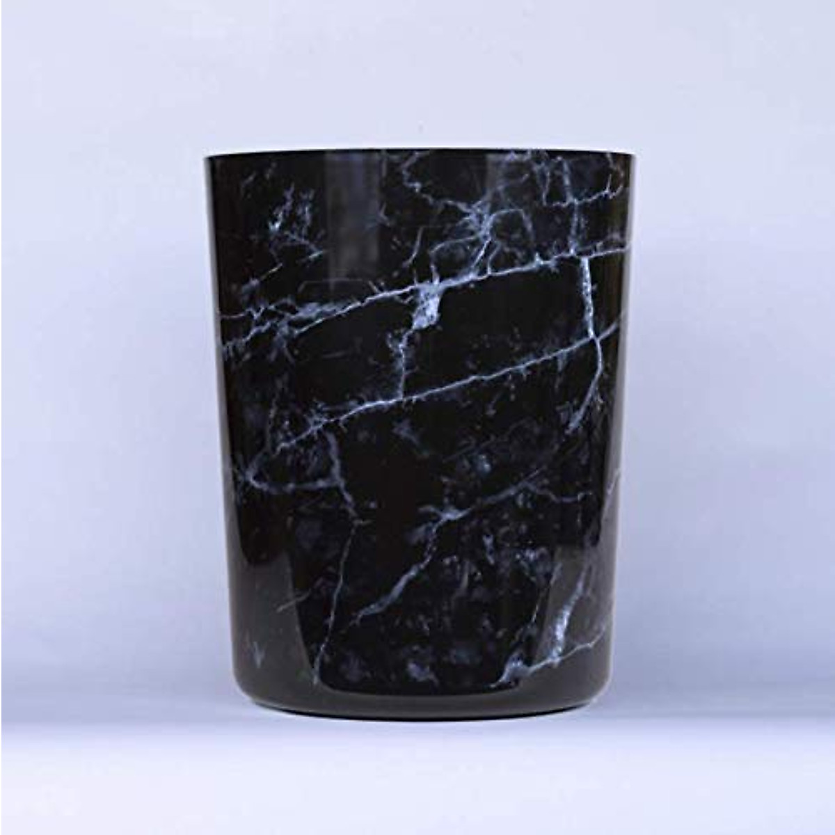 Wastecan, Black Marble 5 Gallon