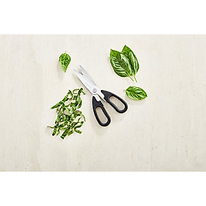 KitchenAid KKFSS14BO 14 Piece Classic Forged Series Brushed Stainless Steel Cutlery Set, Bamboo Wood