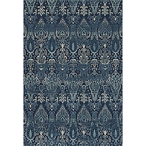 Dalyn Rugs Geneva GV315 Area Rug, 7'10" by 10'7", Navy