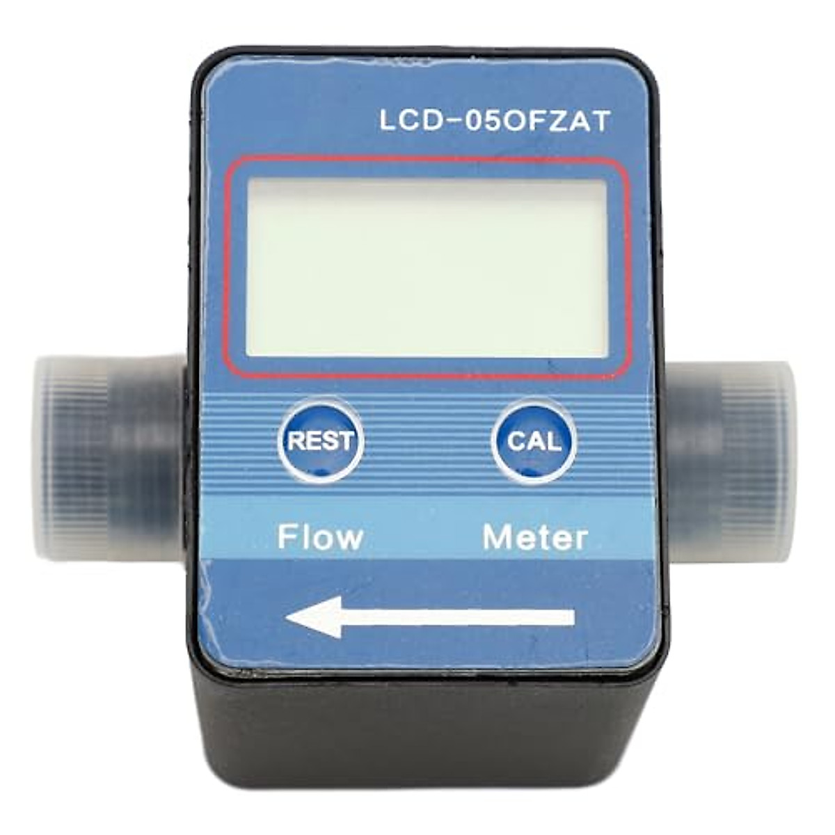 LCD Digital Liquid Meter Gasoline Water Flowmeter 2PCS G1/2in for Fuel Dispensers
