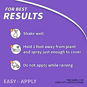 Bonide Eight Insect Control Garden & Home, 128 oz Ready-to-Use with Sprayer, Insecticide for Outdoors, Kills Beetles, Aphids, Ants