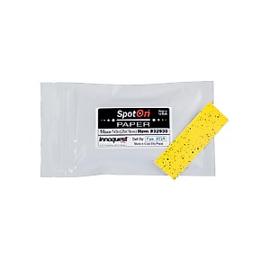 SpotOn Water Sensitive Paper (WSP) for Sprayer Calibration - One Pack of 1"x3" Paper - 50 Sheets Per Pack - Reduce Waste and Ensure Consistent Application of Spray Droplets - Assess Spray Coverage