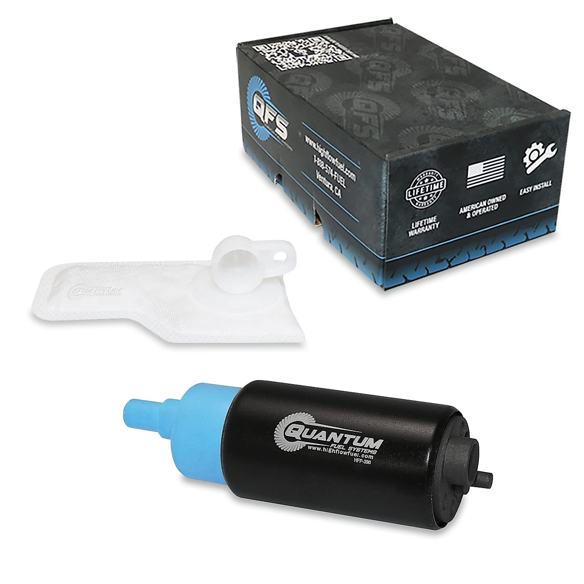 QFS OEM Marine/Outboard Fuel Pump Replacement for Yamaha F40 F40L F40JEA F40JEHA F40LA F40LEHA EFI, 2006-2021, OEM 6BG-13910-01-00