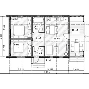 Tiny House Modern Prefab Modular Luxury Modern prefab Villa Mobile Vacation Tiny Steel Home -20 Feet prefabricated Tiny House