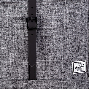 Herschel Supply Co. City Mid-Volume Raven Crosshatch One Size