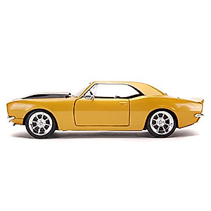 Jada Toys Bigtime Muscle 1:24 1967 Chevy Camaro Die-cast Car, Toys for Kids and Adults