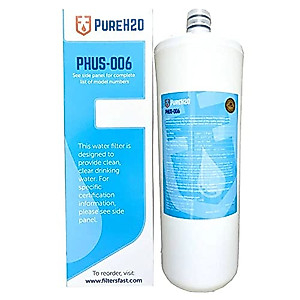 PureH2O PHUS-006 Compatible Replacement for Aqua-Pure AP517 Carbon Water Filter Cartridge