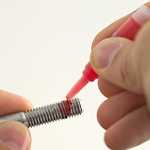 Vibra-TITE - 13102 131 Permanent Strength Anaerobic Threadlocker, 2ml Bullet Tube, Red