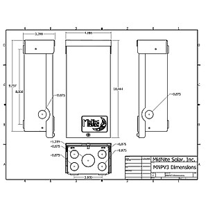 MidNite Solar MNPV3 Combiner