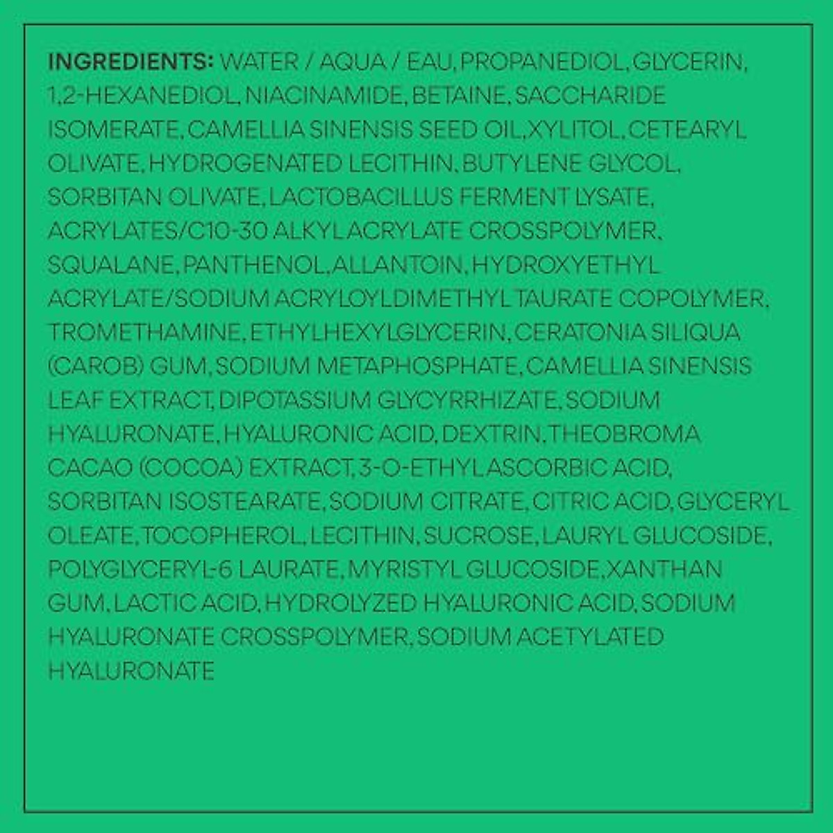 innisfree Green Tea Seed Hyaluronic Serum with Panthenol and Niacinamide, Korean Face Serum for Hydration and Glow (Packaging May Vary)