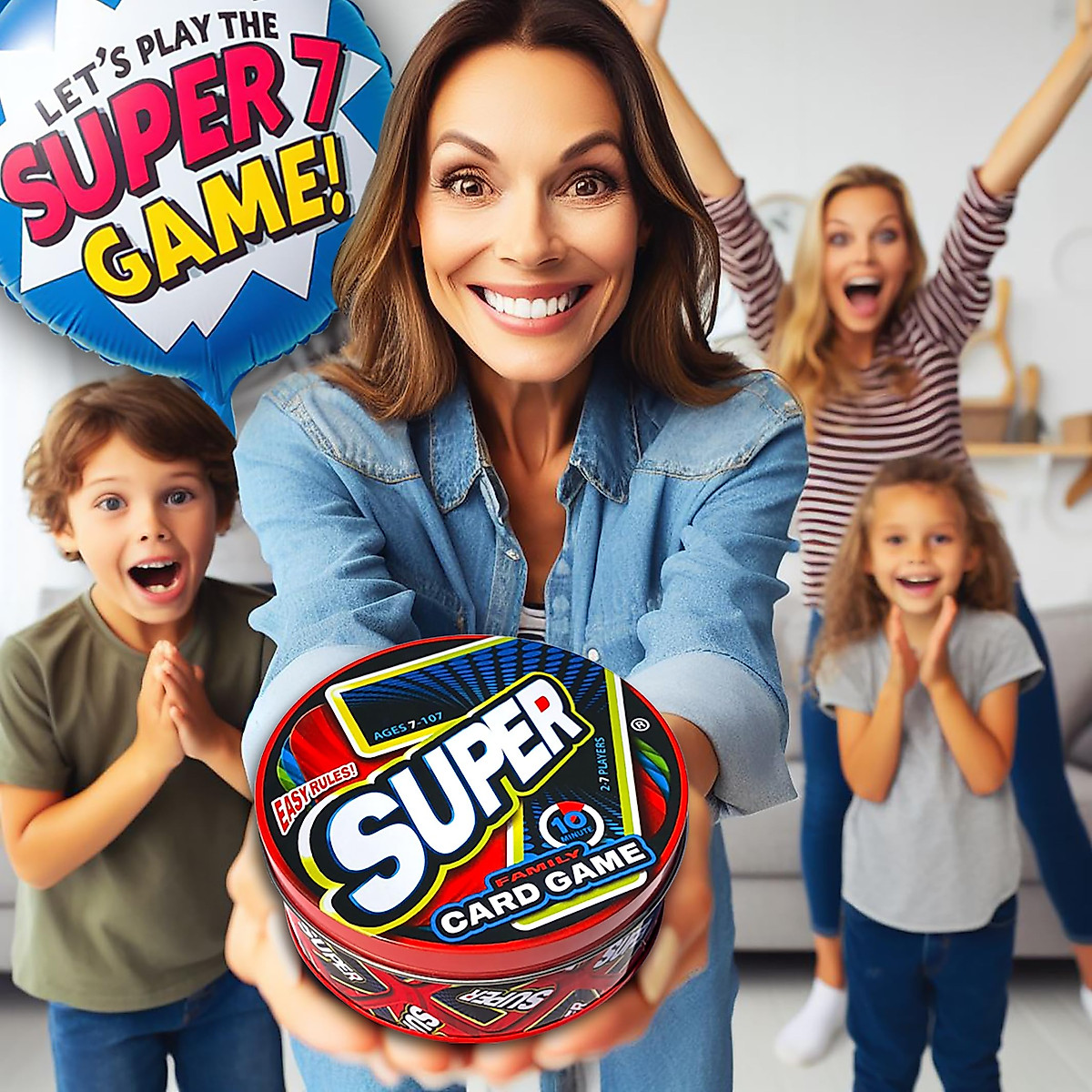 Craig Clark Inc. Super 7 Family Card Game