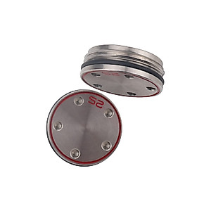 DAZUZ 2pcs 25g Golf Custom Weights Compatible with Titleist Scotty Cameron Putters Newport