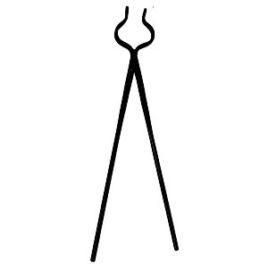 Mr Volcano Blacksmith Forge Foundry Tongs 20 inch - Blacksmithing Tool for Beginner Professional Blacksmiths Bladesmiths Craftsmen