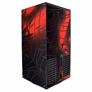 GNG Spider Skins Compatible with Xbox Series X Console Decal Vinal Sticker + 2 Controller Set