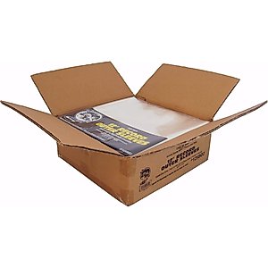 Square Deal Recordings & Supplies (1000) 12 Inch LP Record Outer Sleeves Premium 2 mil Thick Archival Quality, Super Clear #12SB02