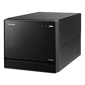 Shuttle XPC Cube SW580R8 Mini Barebone Server Intel W580 Supports 125W 11th/10th Gen Rocket Lake/Comet Lake Desktop/Workstation (Xeon) CPU No RAM No HDD/SSD No CPU No OS 500W 80 Plus Gold Flex PSU