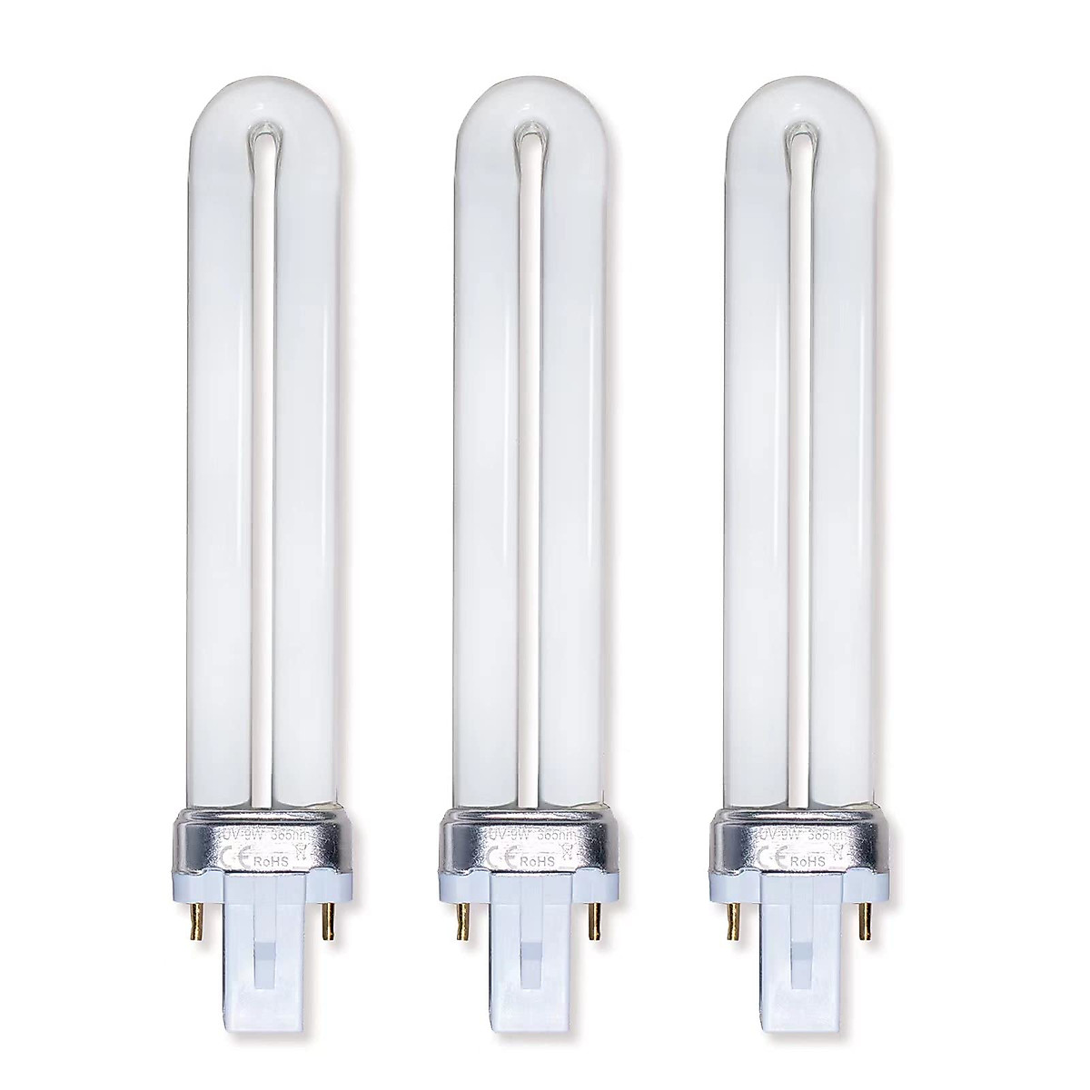 amgolibi 9 Watts Fluorescent Bulb Compatible with FlyWeb Classic Fly Light EL 22, CFS BL350 Replacement Light Bulbs