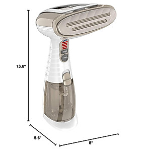 Conair Handheld Garment Steamer for Clothes, Turbo ExtremeSteam 1875W, Portable Handheld Design, Strong Penetrating Steam