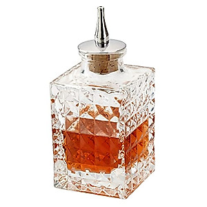 Barfly Bitters Bottle - Cut Crystal - 90 Ml