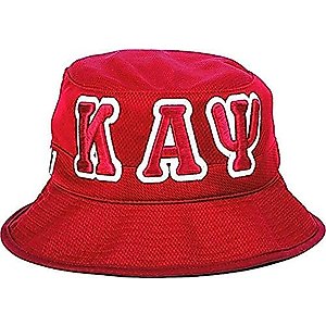 Kappa Alpha Psi Floppy Hat Red, One Size