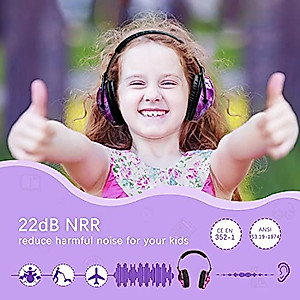 ZOHAN Kids Ear Protection 3 Pack,Kids Noise Canceling Headphone for Concerts, Monster Truck, Fireworks