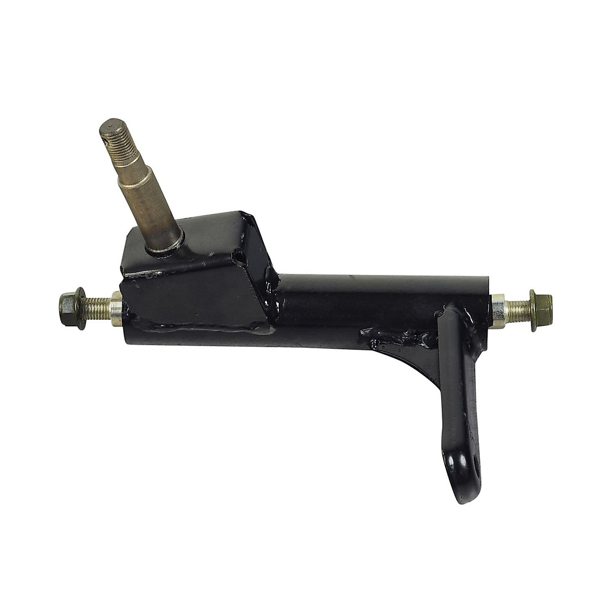 AlveyTech Right Spindle Steering Knuckle for the Coleman KT196 Go-Karts - Replacement Durable Off-Road 4-Wheeler Quad Parts, 196cc 6.5 Hp Gas Powered Go-Kart Vehicle Suspension Accessory, DIY Install