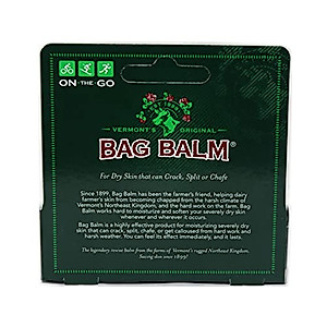 Bag Balm Original On-the-Go Lip Balm Tubes for Chapped Lips, Dry Hands, Skin Irritations and More (Pack of 6 Tubes)