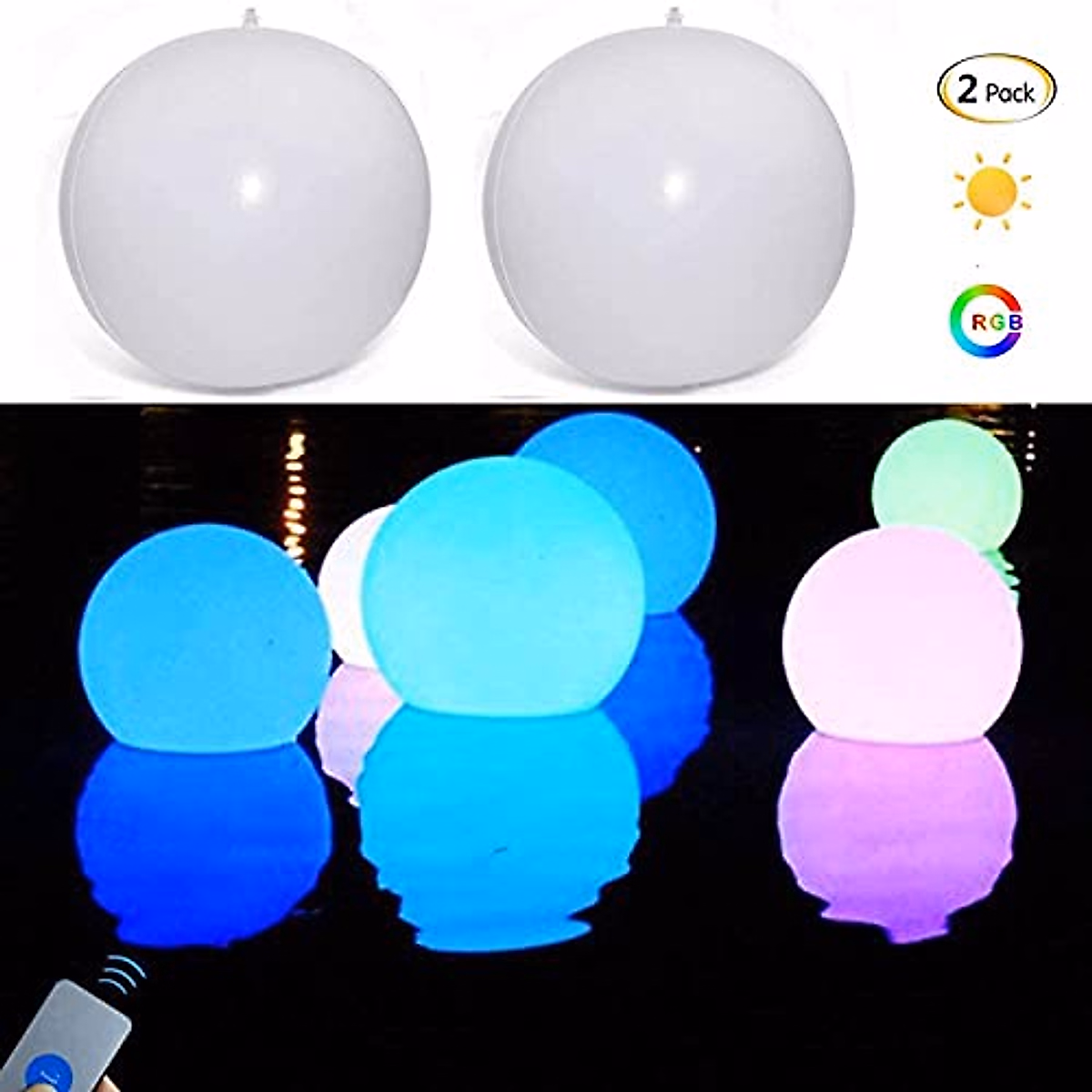 Pool Swimming Light Floating Light Light LED Ball Garden LED light Soft Christmas Lights Battery Operated