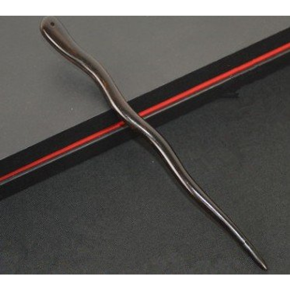 Myhsmooth Zz-bg-charming 2 Count Hair Sticks Natural Ebony (Black Sandalwood) Handmade Carved Hair Clip Shawl Hair Pins Pack of 2 Pcs :Charming