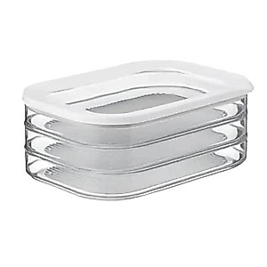 AionneWie Stackable BPA-Free Refrigerator Containers for Bacon, Deli Meats, and Lunch Meat Storage