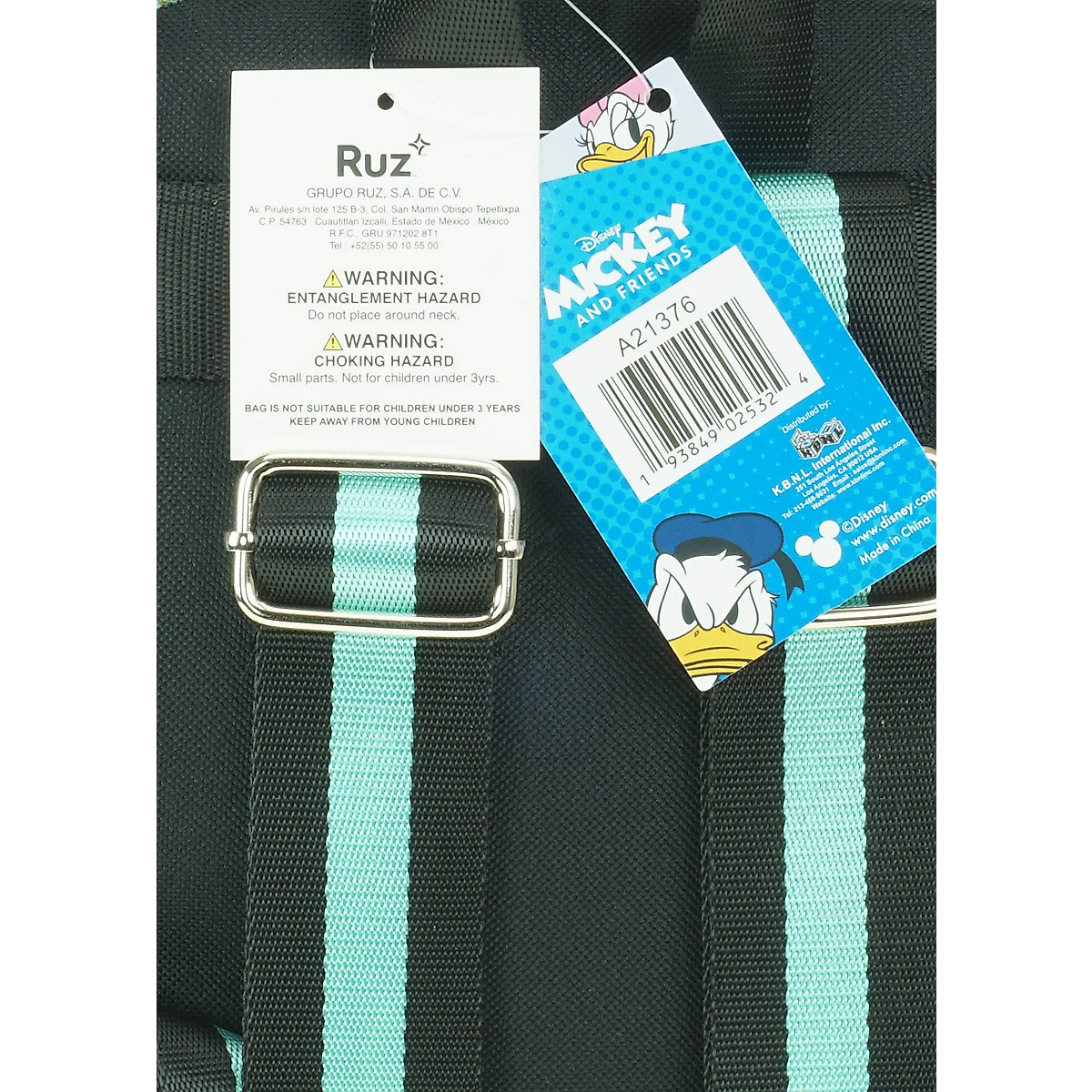 KBNL Mickey Mouse 12inch Deluxe All Over Print Daypack A21376 Medium