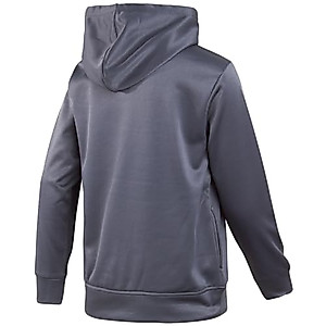 New Balance Boys' Sweatsuit - 2 Piece Performance Tech Fleece Hoodie Sweatshirt and Sweatpants - Jogger Pants Set (8-12), Size 8, Graphite